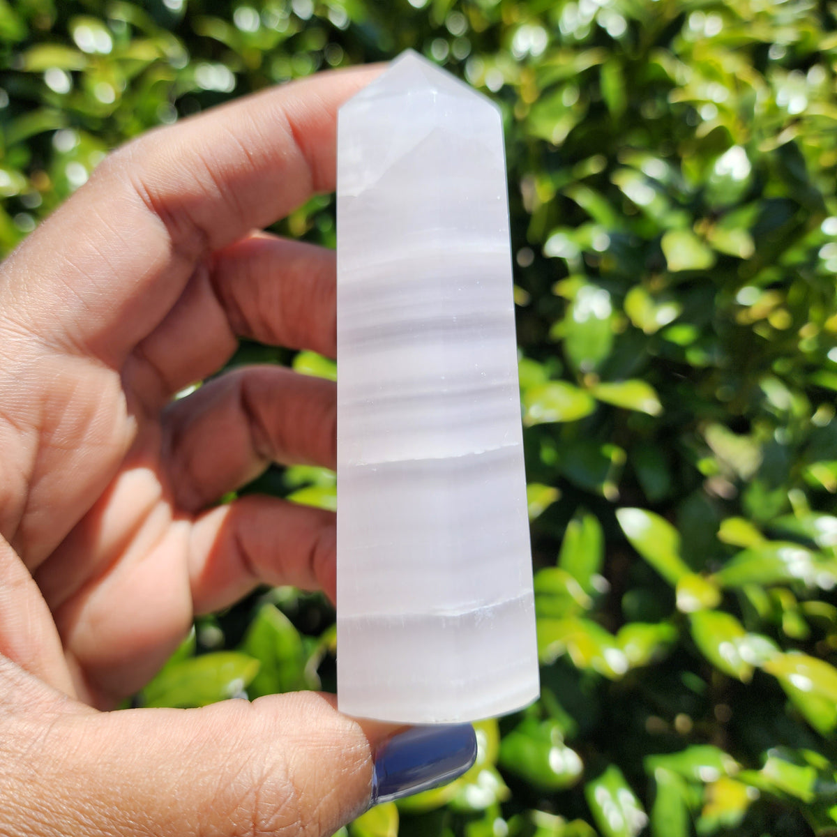 Calcite Tower - Pink Mangano - A – Elevated Calm