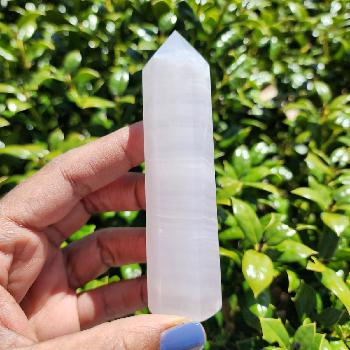 Calcite Tower - Pink Mangano - B – Elevated Calm